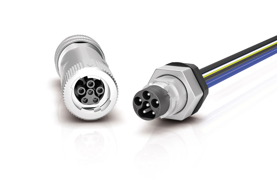 Plug-in partner for cable connectors in demanding industrial ...