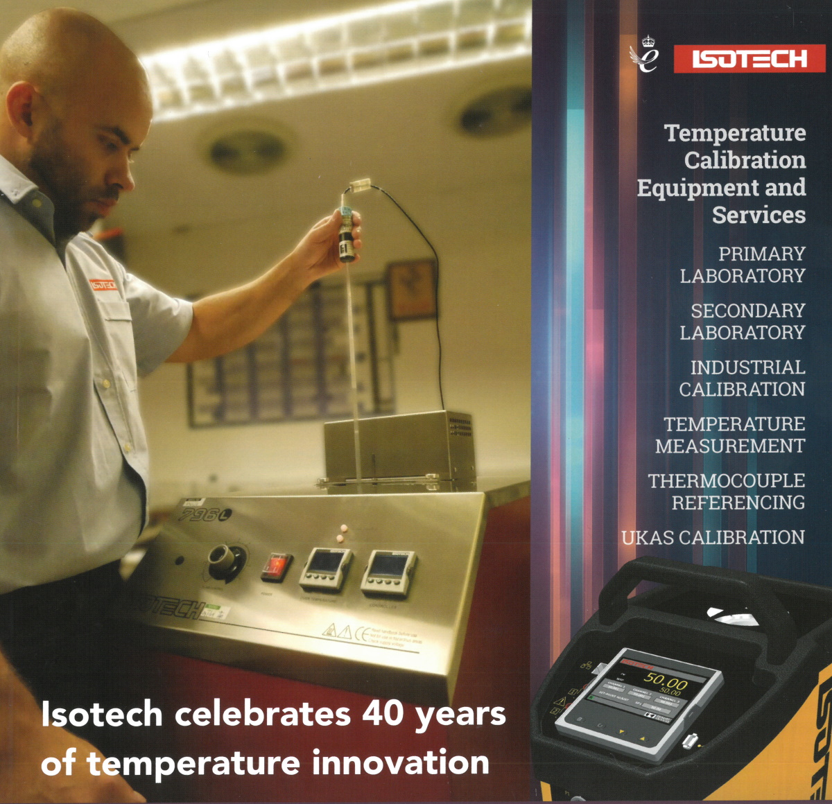 Free Temperature Reference Cards as Isotech celebrates 40 Years of ...