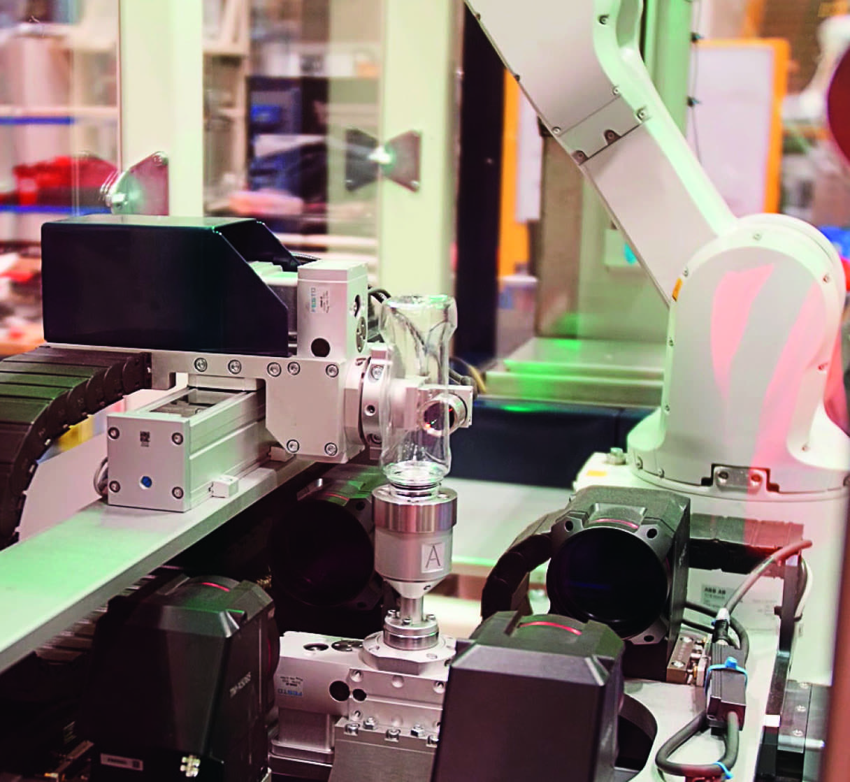 Keyence camera sensors make quick work of high-precision PET bottle ...