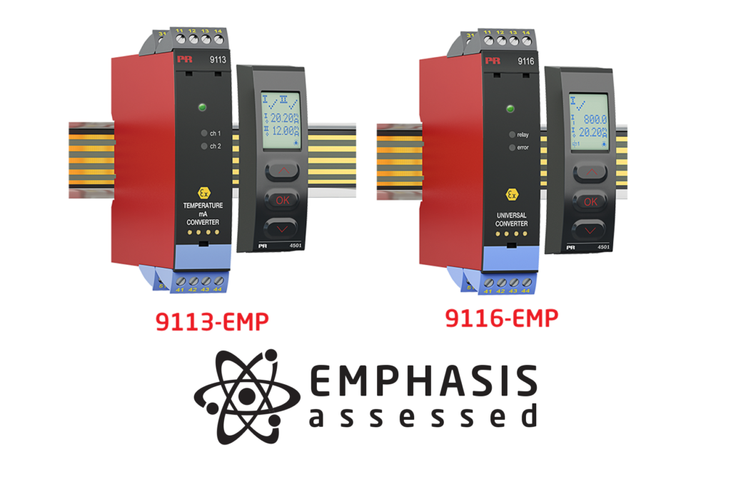 PR 9116-EMP and PR 9113-EMP now EMPHASIS assessed - Instrumentation Monthly
