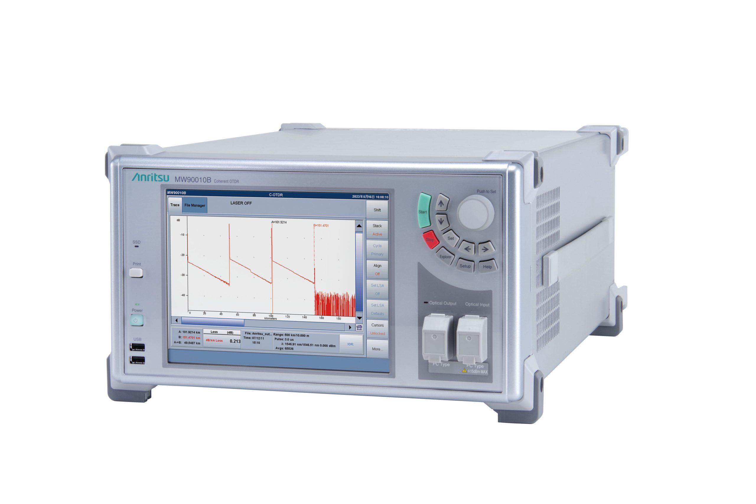 Anritsu introduces coherent OTDR MW90010B that evaluates up to 20,000 ...
