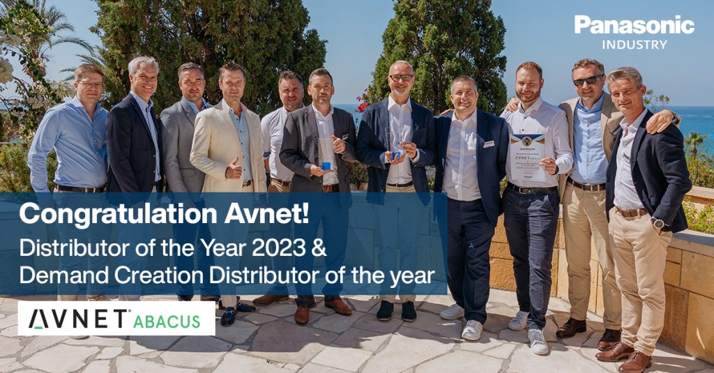 Panasonic Industry honours Avnet Abacus and TME in 2023 Distribution ...