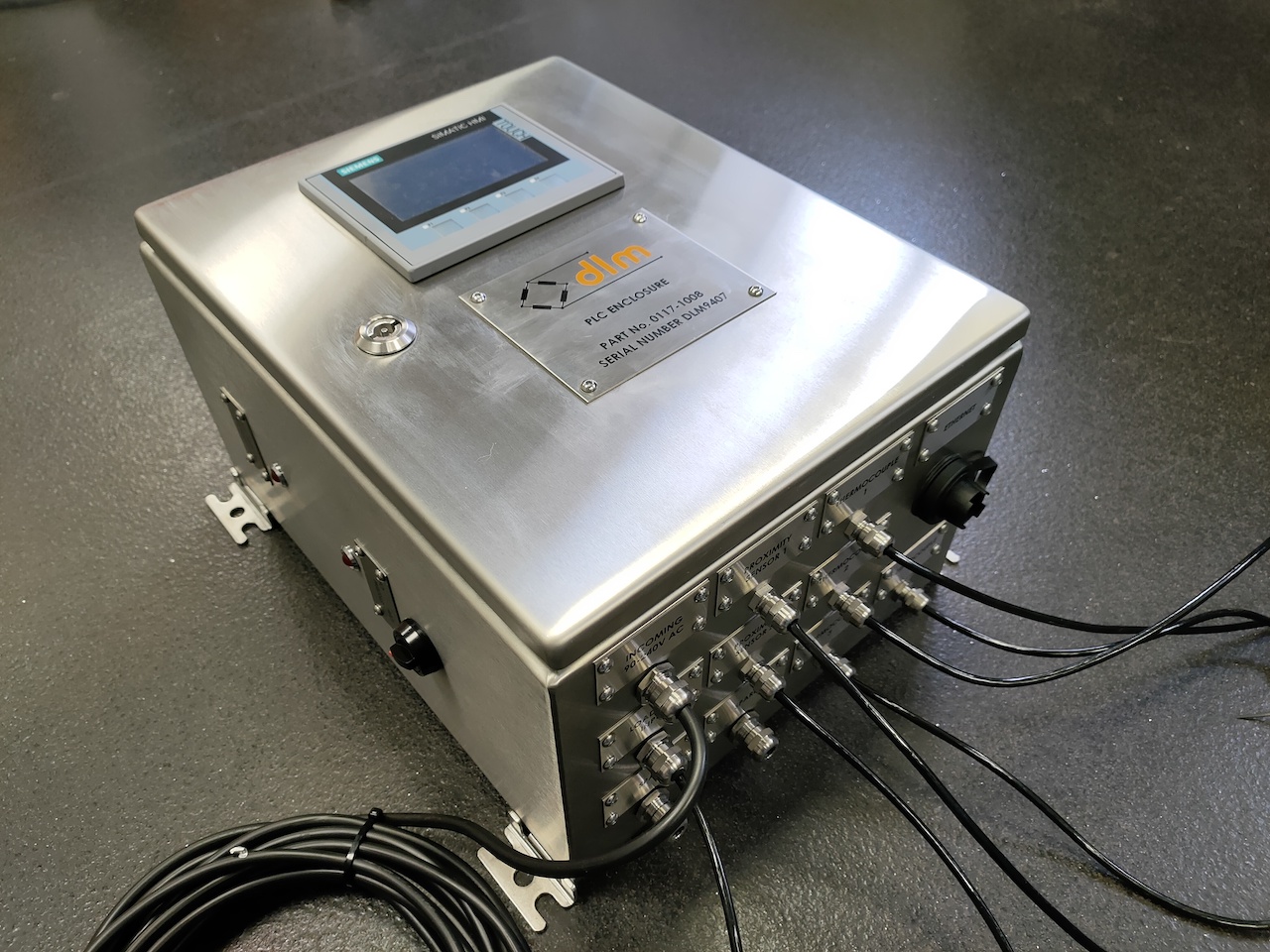 DLM custom multi-purpose data logger for subsea equipment testing ...