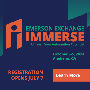 Registration now open for Emerson’s new software-focused automation ...