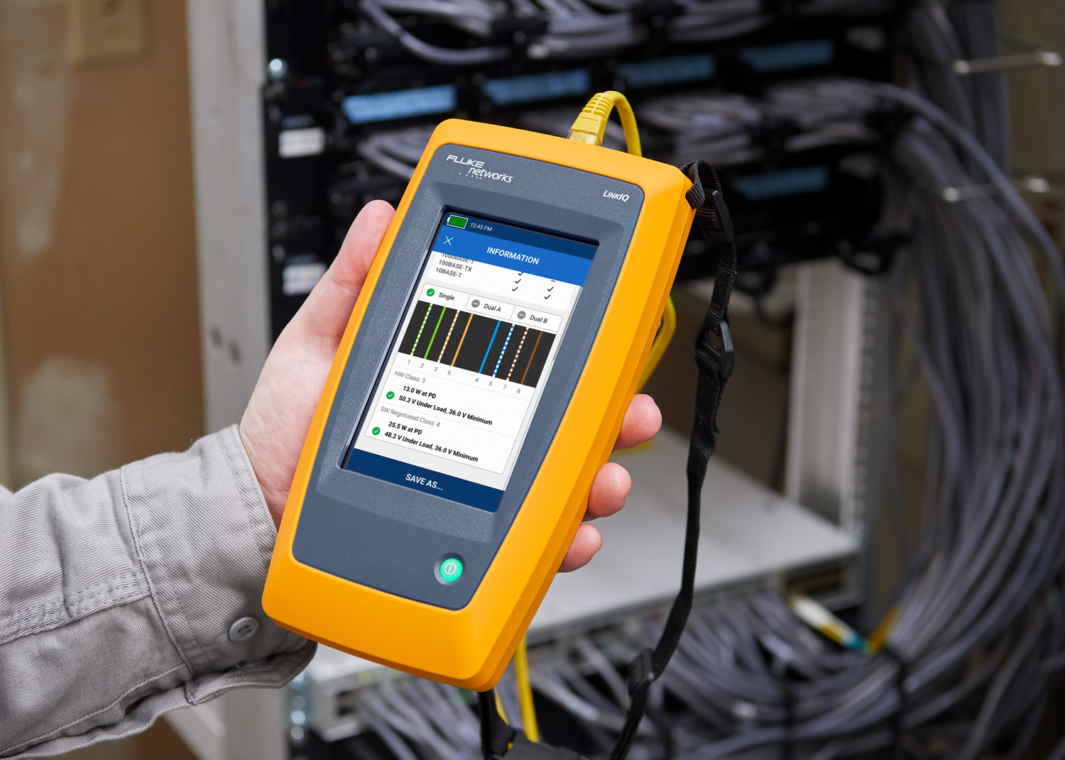 LinkIQ combines Fluke Networks’ Cable Performance technology with ...