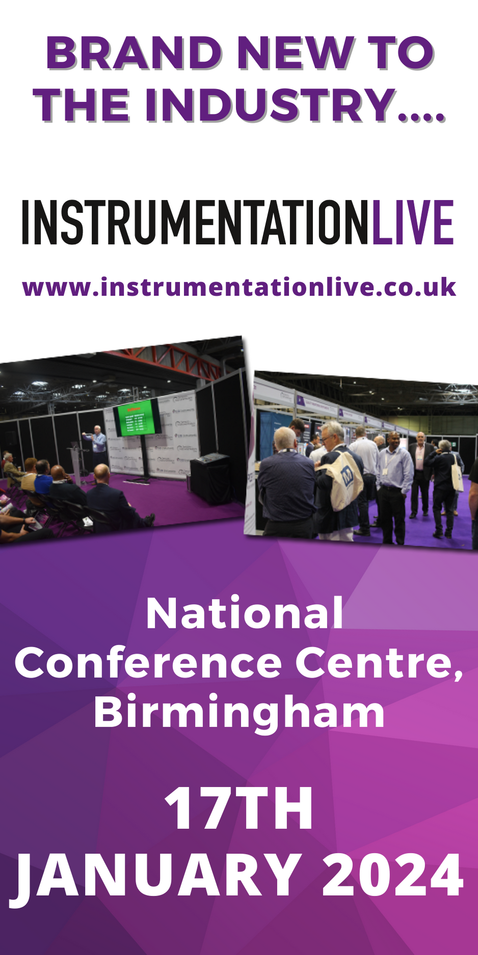 Instrumentation Live comes to the NCC in 2024 - Instrumentation Monthly