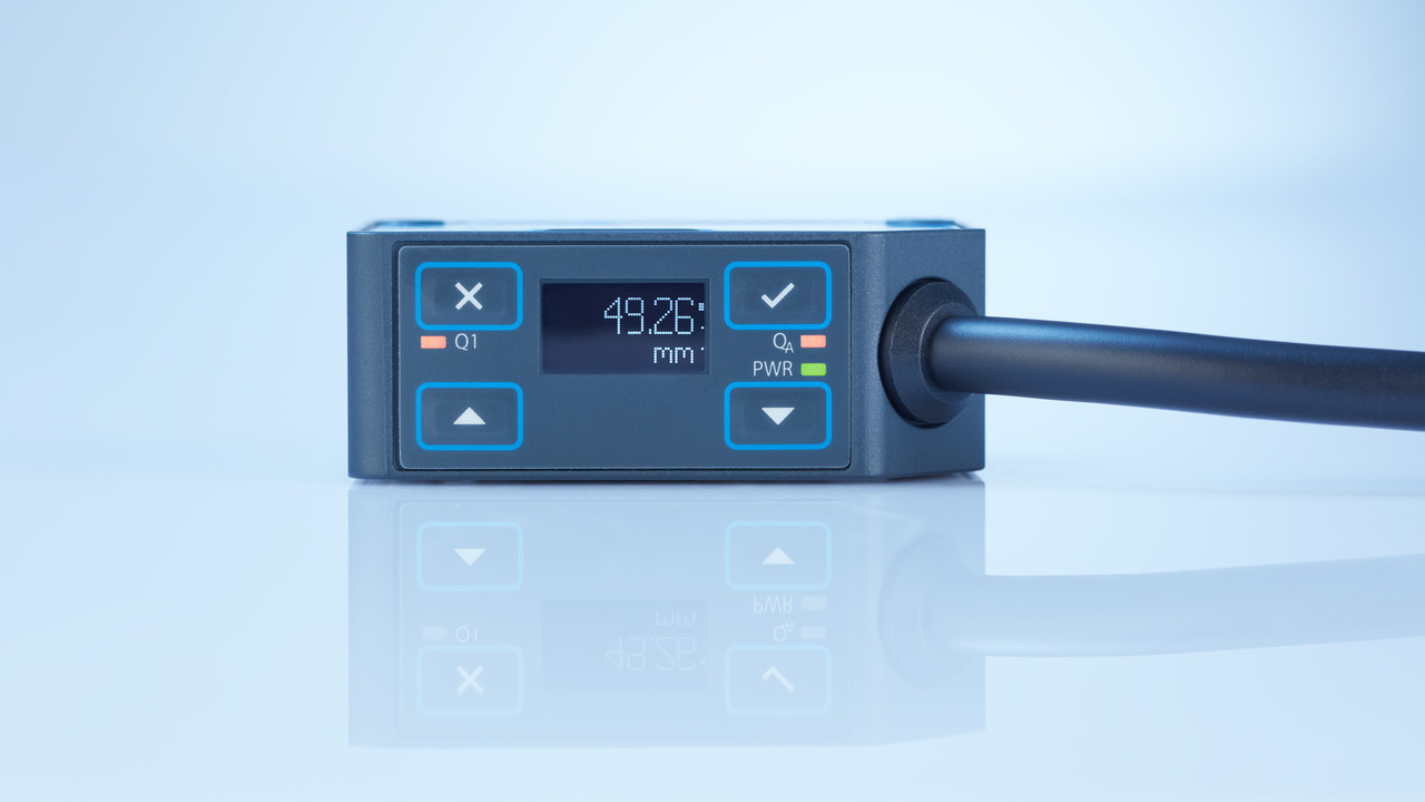 OD200 short-range distance sensor delivers high performance even on ...