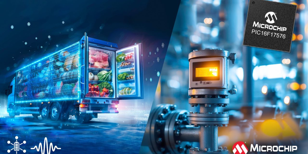 Microchip Introduces PIC16F17576 MCU Family to Simplify Analogue Sensor ...