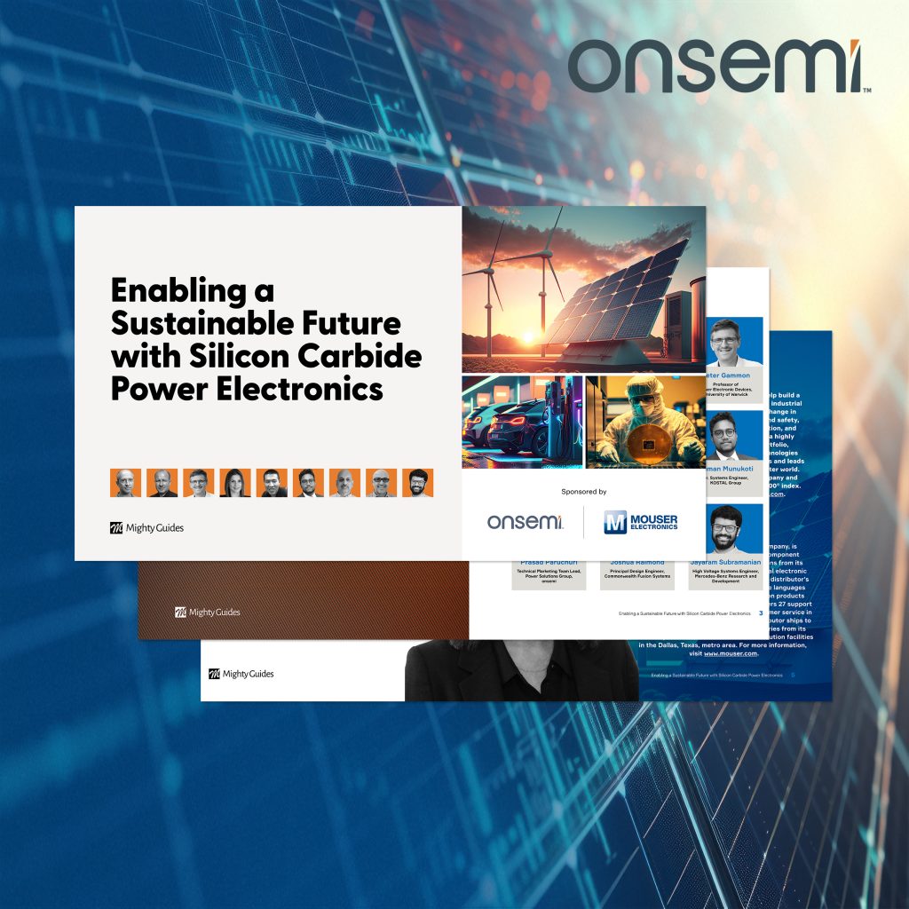 New eBook from Mouser Electronics and onsemi Highlights the Benefits of ...