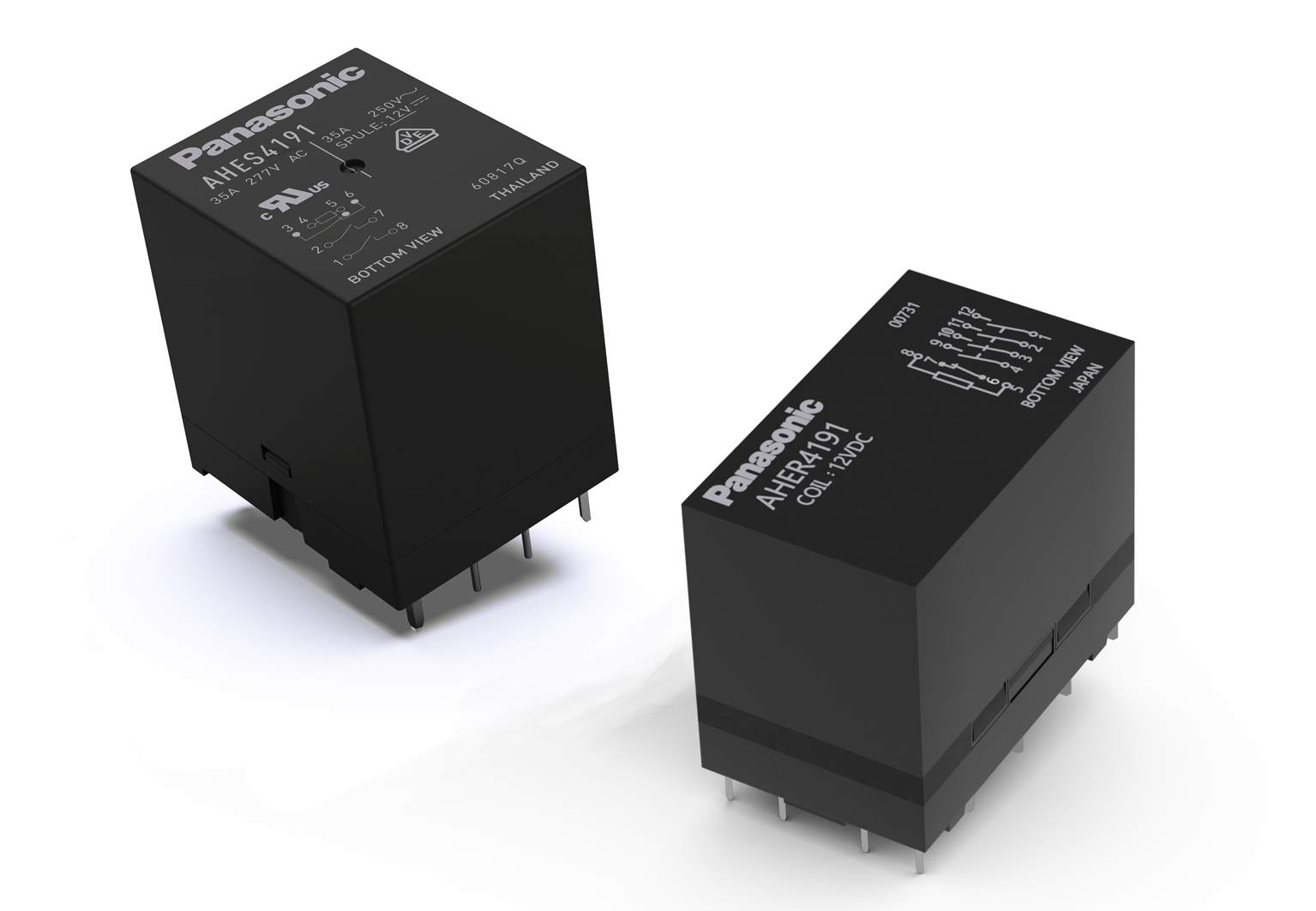 New HE relays from Panasonic Industry feature enhanced short circuit ...