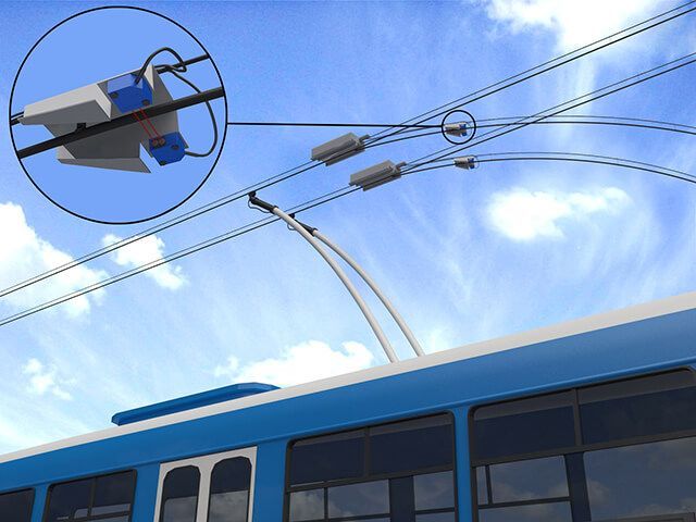 Photoelectric sensor detects tram pantograph - Instrumentation Monthly