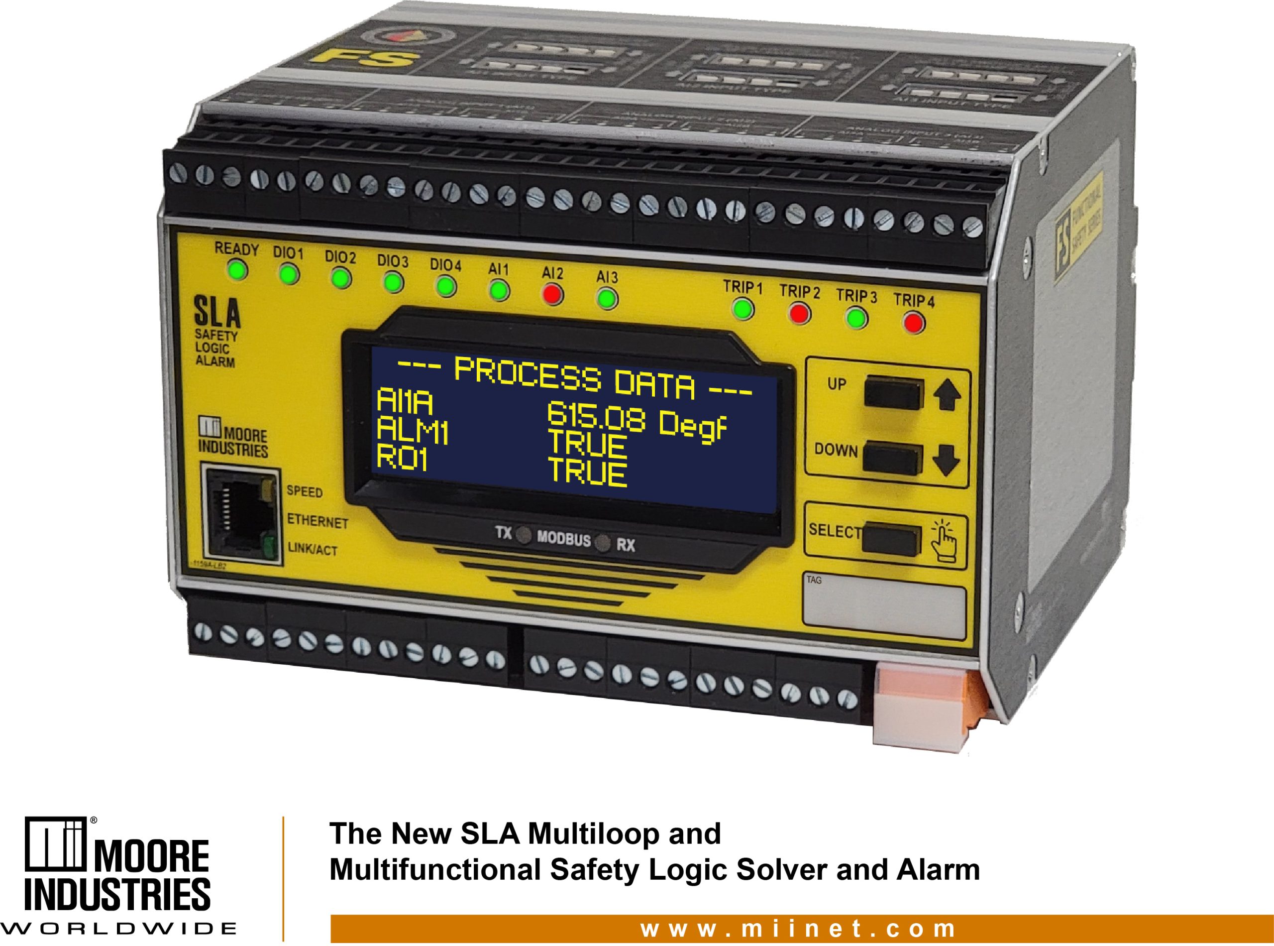 The New SLA Multiloop and Multifunctional Safety Logic Solver and Alarm ...