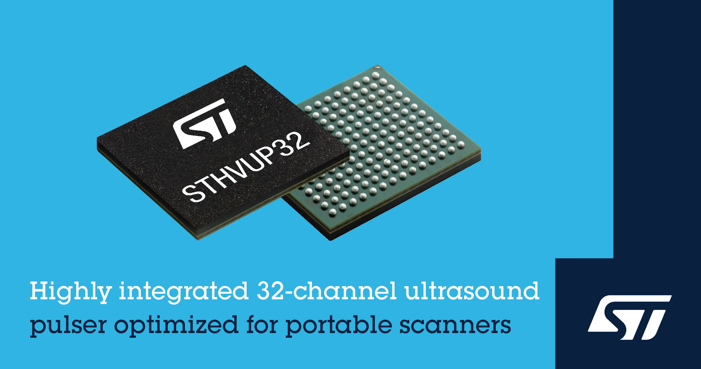 STMicroelectronics introduces highly integrated 32-channel ultrasound ...
