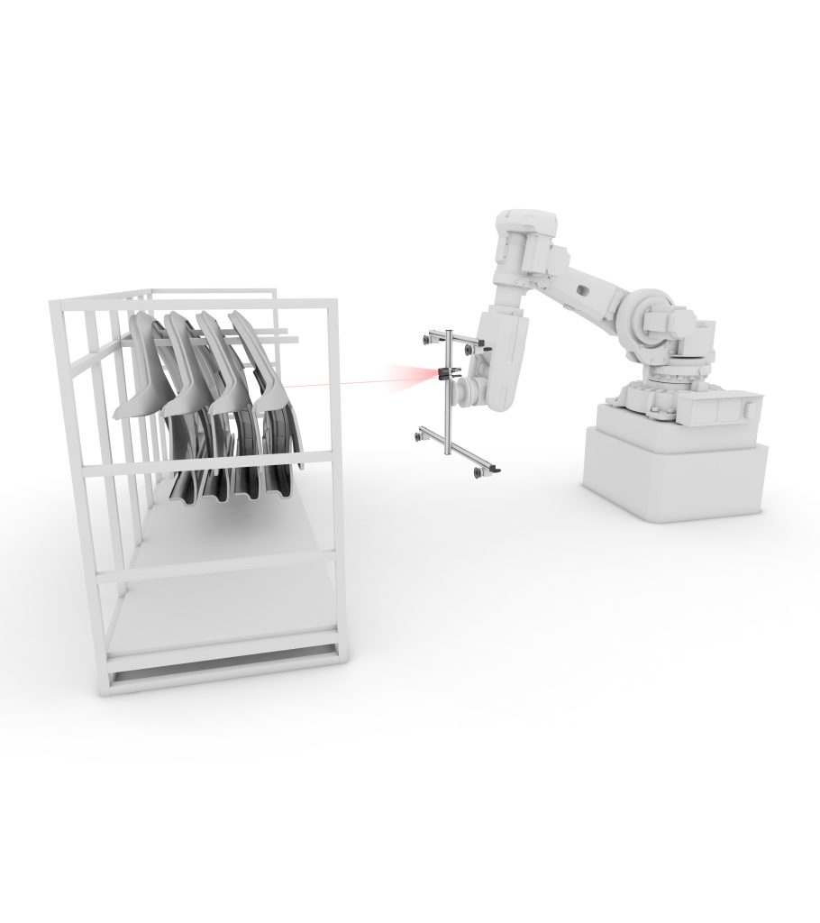 2D vision-guided robotics with integrated distance measurement ...