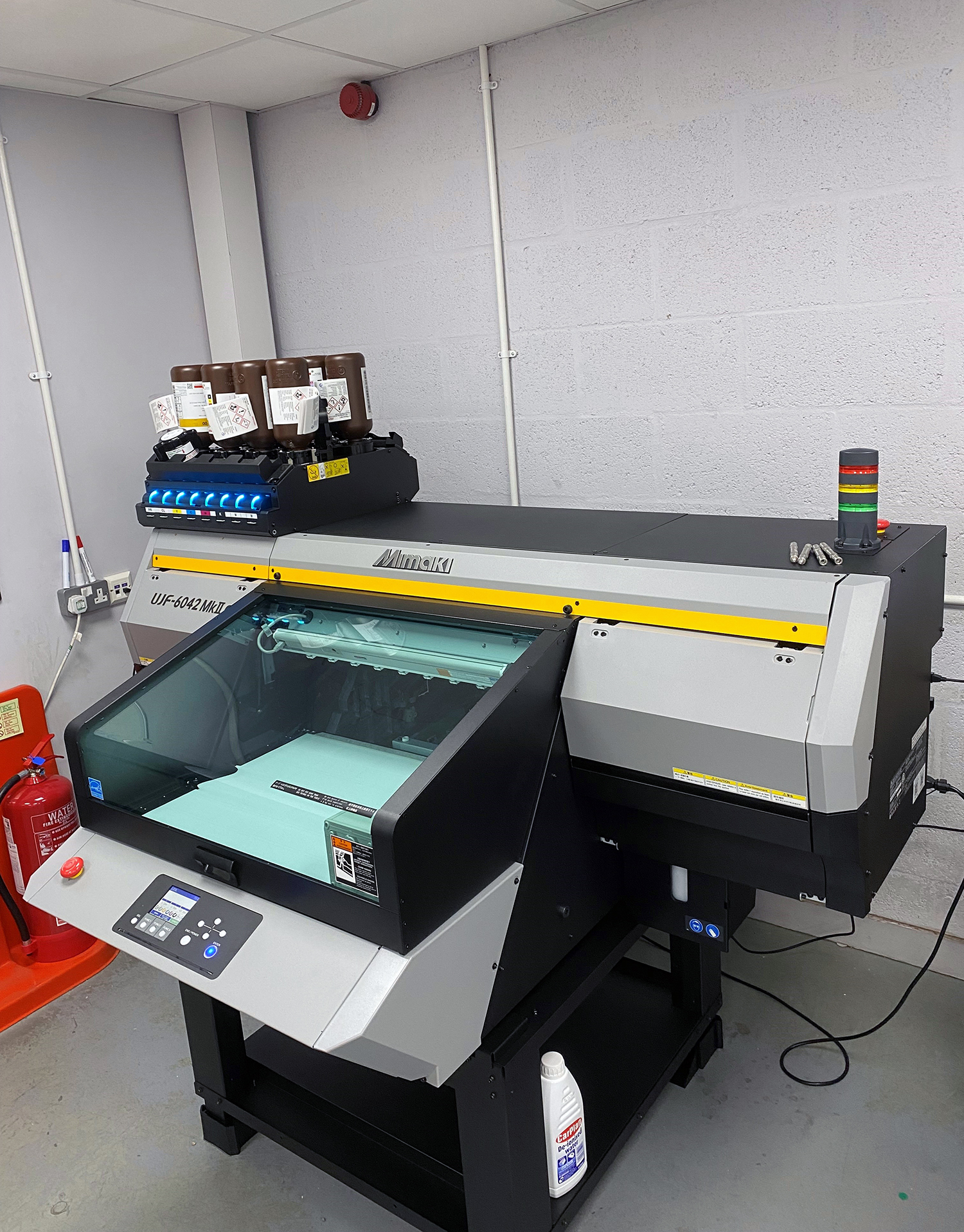 In-house printing capability enables enclosure printing within days ...