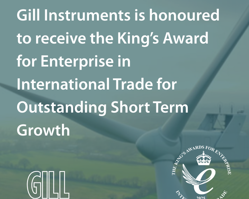 Gill Instruments recognised with prestigious King’s Award for ...