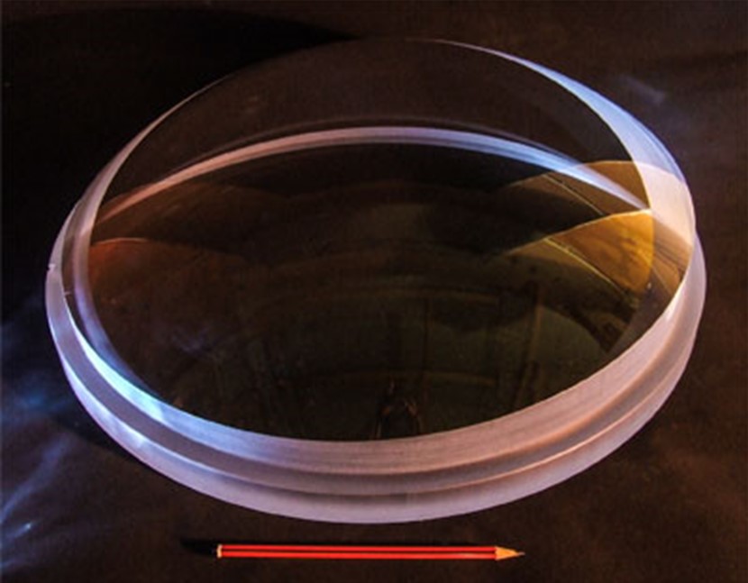 Large diameter meniscus, cylindrical and aspheric lenses ...