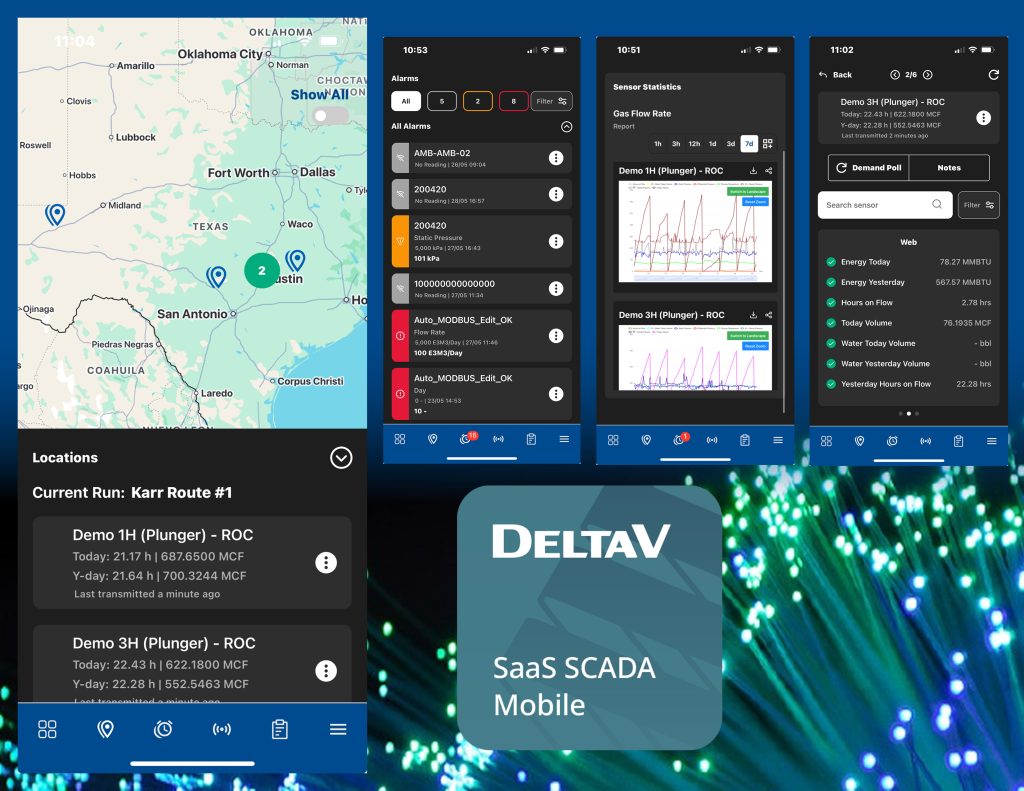 Redesigned mobile app for Emerson’s SCADA in the Cloud drives more ...