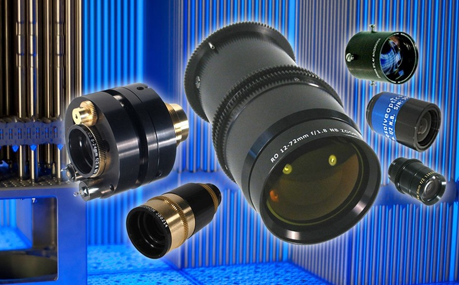 Radiation tolerant lenses for nuclear monitoring systems ...