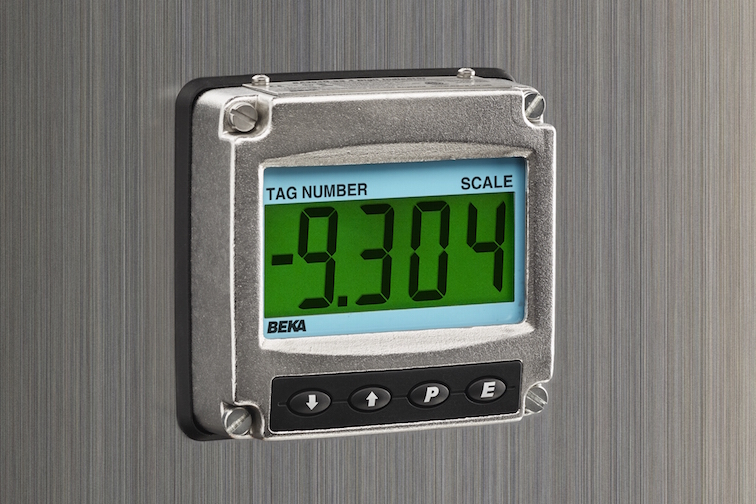 Stainless steel panel indicator has large digits - Instrumentation Monthly